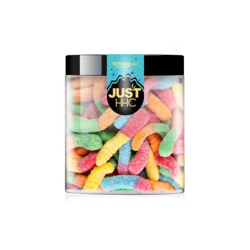 1000mg HHC Gummies Sour Worms - Weed Port Dispensary